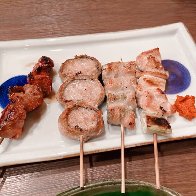 車の中から花見からの「katsu」 - kicmac-time