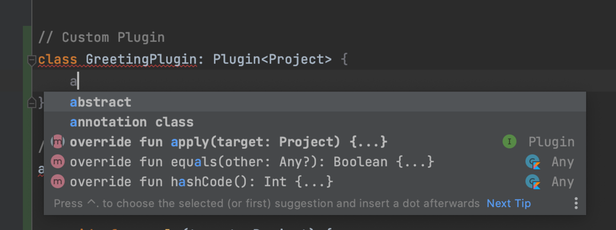 Gradle pluginを自作する - kdnakt blog
