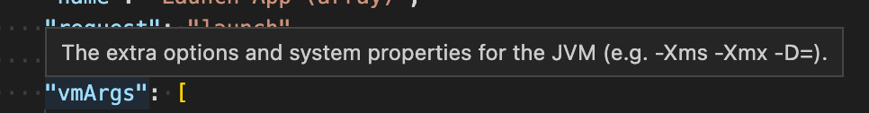 VS Codeのlaunch.jsonでvmArgsをいい感じに設定する - kdnakt blog