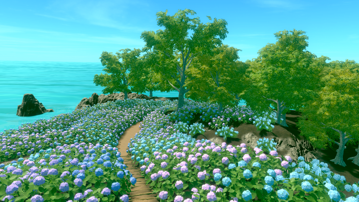 紫陽花岬 -Cape Hydrangea- - きいろぐ