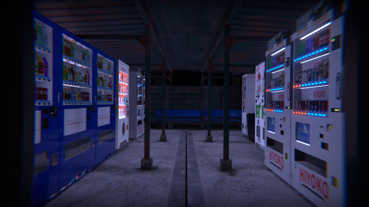 vending machine shed - きいろぐ