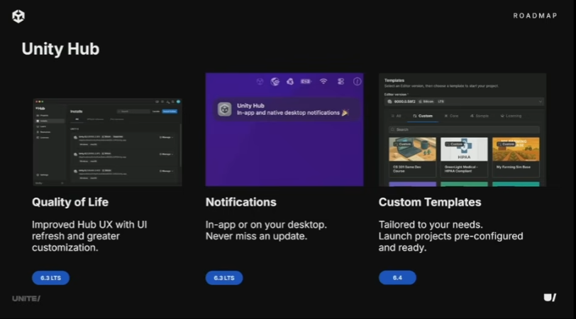 Unity Engine Roadmap 2025 解説：Unity 6〜2026年までの新機能・CoreCLR・UI方針まとめ - unityでいってみよう！