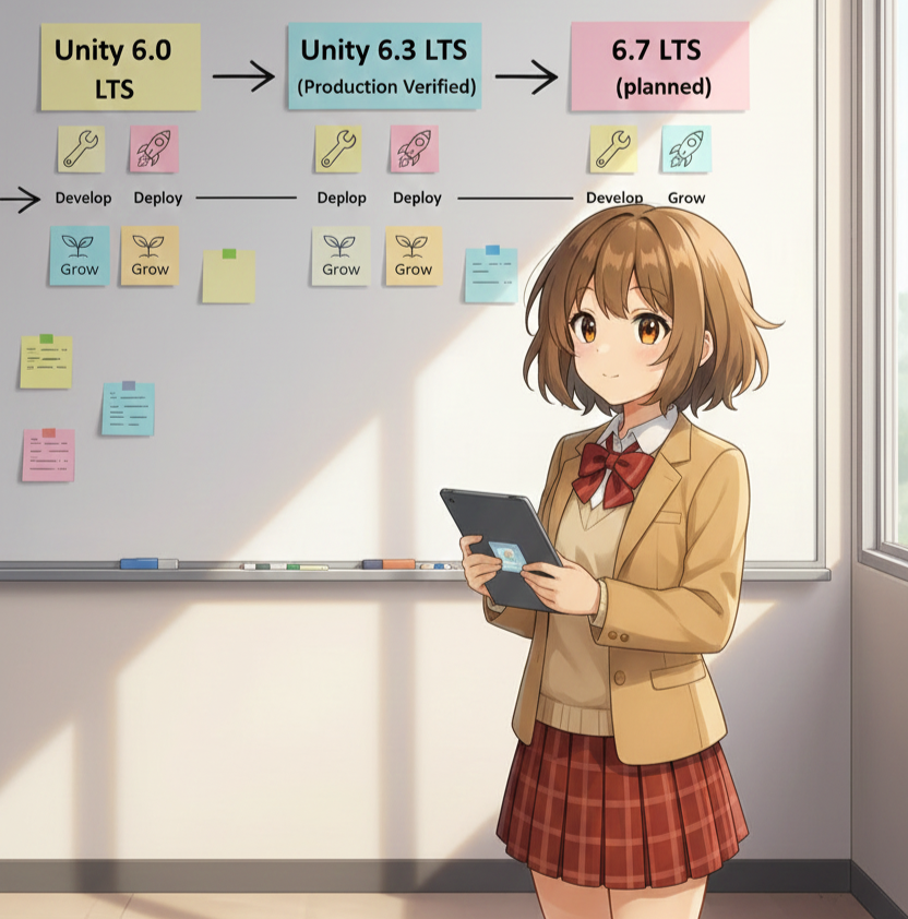 Unity 6.3 LTSリリース徹底解説：Production Verifiedな安定版とPlatform Toolkit・2D強化のポイントまとめ - unityでいってみよう！