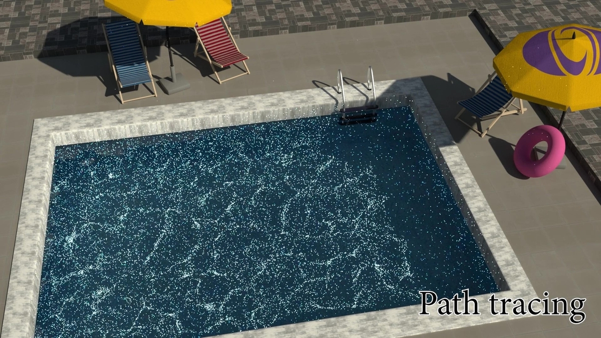 PathTracingでのCausticsレンダリング手法 - MochiMochi3D