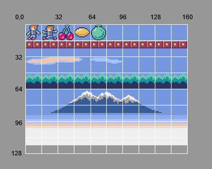 Pyxel 背景の処理（イメージバンクの利用） - 勉強ボックス管理者ブログ