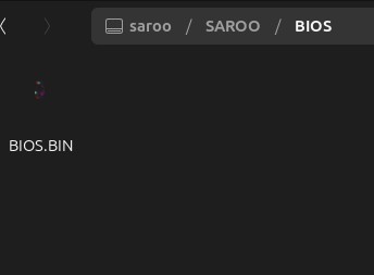 SarooでBios吸出し - kipplecaptain’s diary