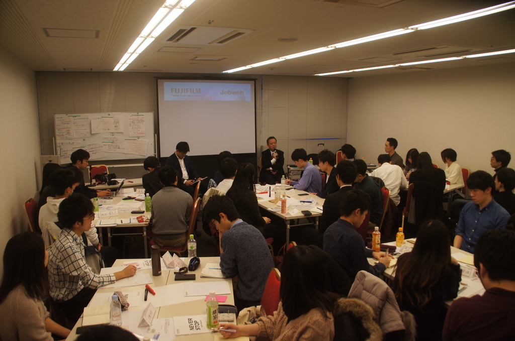 Jobweb＆FUJIフイルムのイベントに参加しました。 - OgaNote