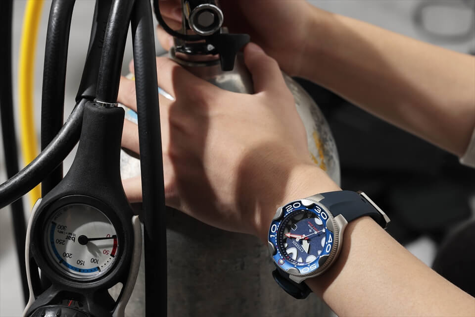 BN0231-01L #オルカデザイン#ブルー文字板 #PROMASTER #プロマスター #MARINEシリーズ #エコドライブ #ダイバー ...