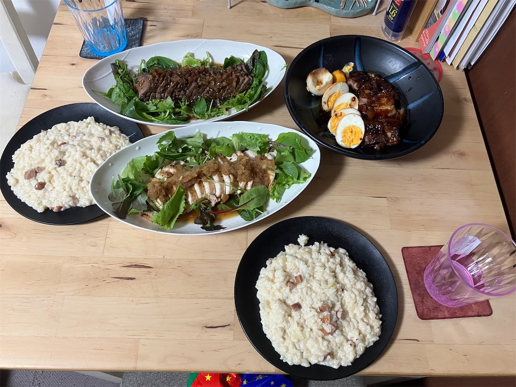 今日の晩御飯 メリークリスマス！三種のオニクでロースト祭り！！ - kitinaの手抜きで美味しい料理ブログ