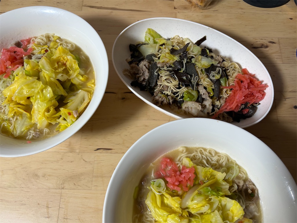 今日の晩御飯 うまかっちゃんアレンジ - kitinaの手抜きで美味しい料理ブログ