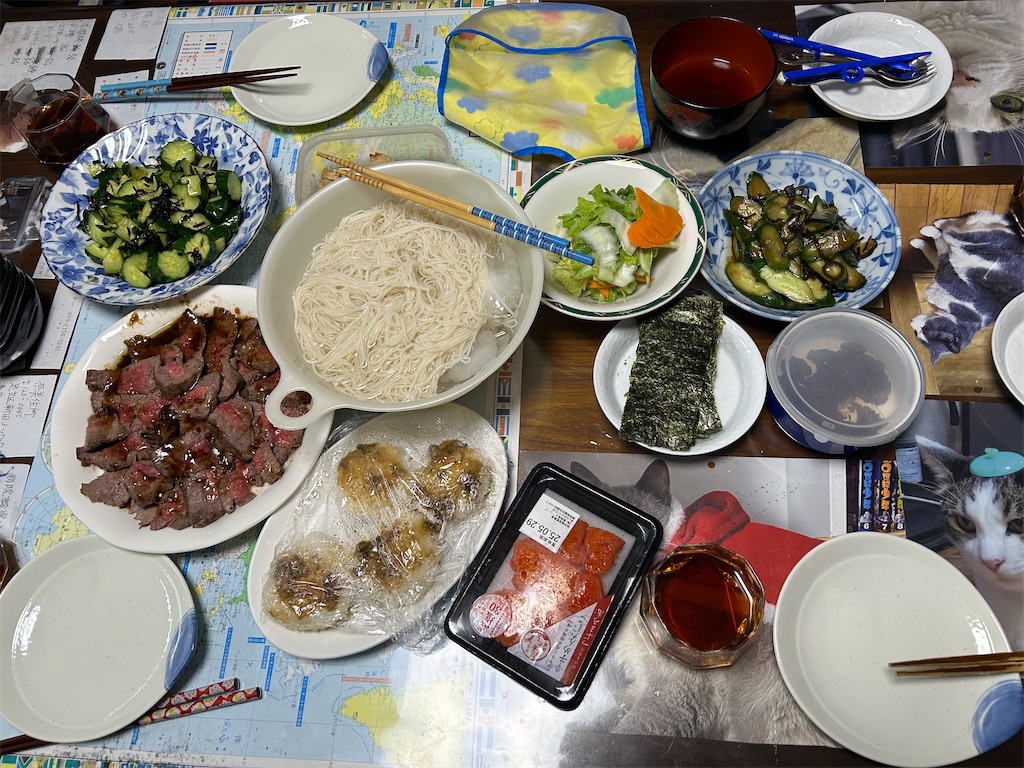 今日の晩御飯 週末は実家に行ってました - kitinaの手抜きで美味しい料理ブログ