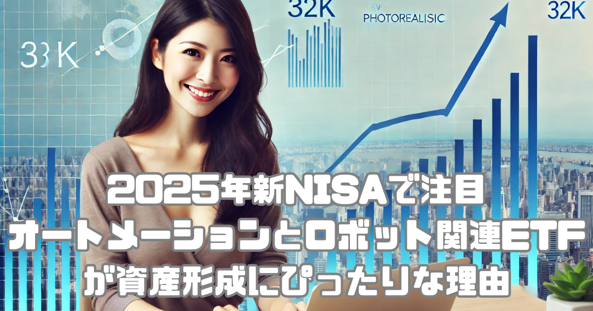 2025年新NISAで注目 オートメーションとロボット関連ETFが資産形成にぴったりな理由 - 100円で始める！毎日の投資習慣