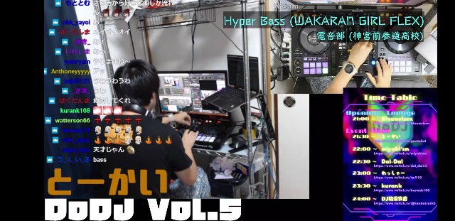 DoDJ（どうにかDJするやつ）vol.5出演した＆その時のカメラとかの設定備忘録 - てきとーかいブログ