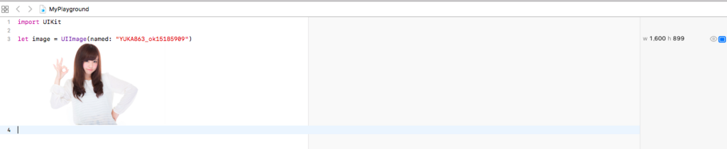 XcodeのPlaygroundで画像を読み込みUIImageViewで表示するまで - 名前はまだない。