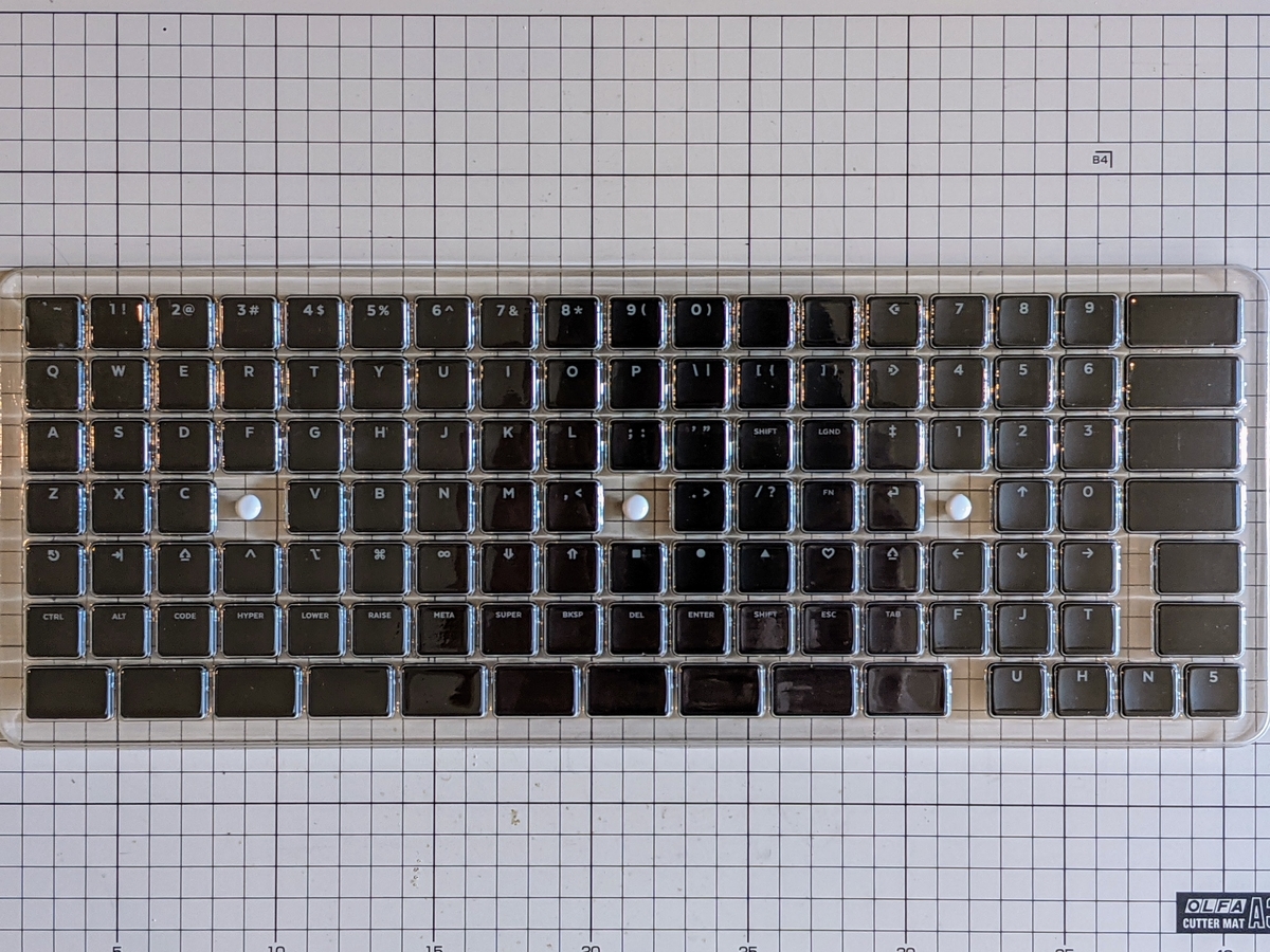 MBK Legend Glowを販売いたします＋MBK Legend GBの進捗報告 - Kochi Keyboard