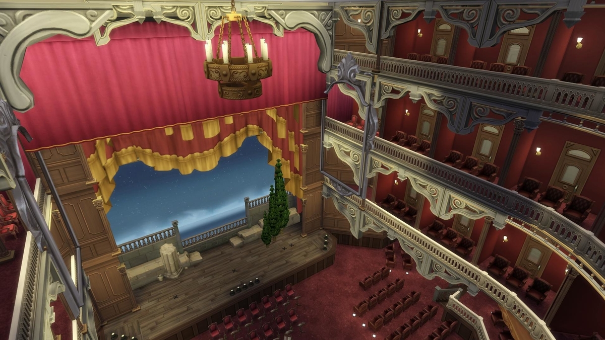 The Sims4 「The Phantom of the Opera 配布」 - 不思議町日誌