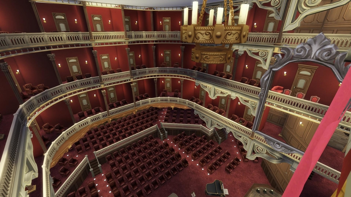 The Sims4 「The Phantom of the Opera 配布」 - 不思議町日誌