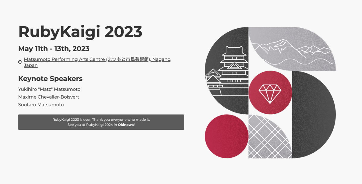 RubyKaigi 2023 に登壇した - koicの日記