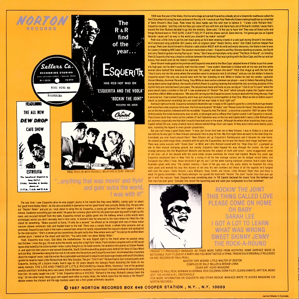 NORTON RECORDS ED-202 - ひとりDiscogs