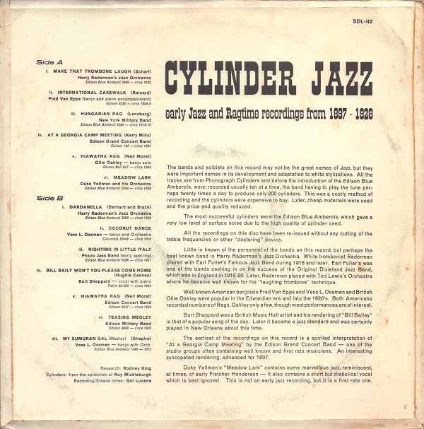 Saydisc Specialized Records SDL-112 - ひとりDiscogs