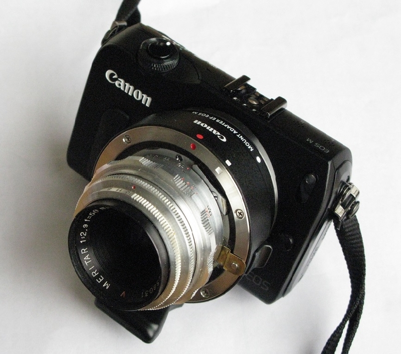 EOS M ＋ E.Ludwig Meritar 50mm F2.9【試写】 - カメラを求めて！