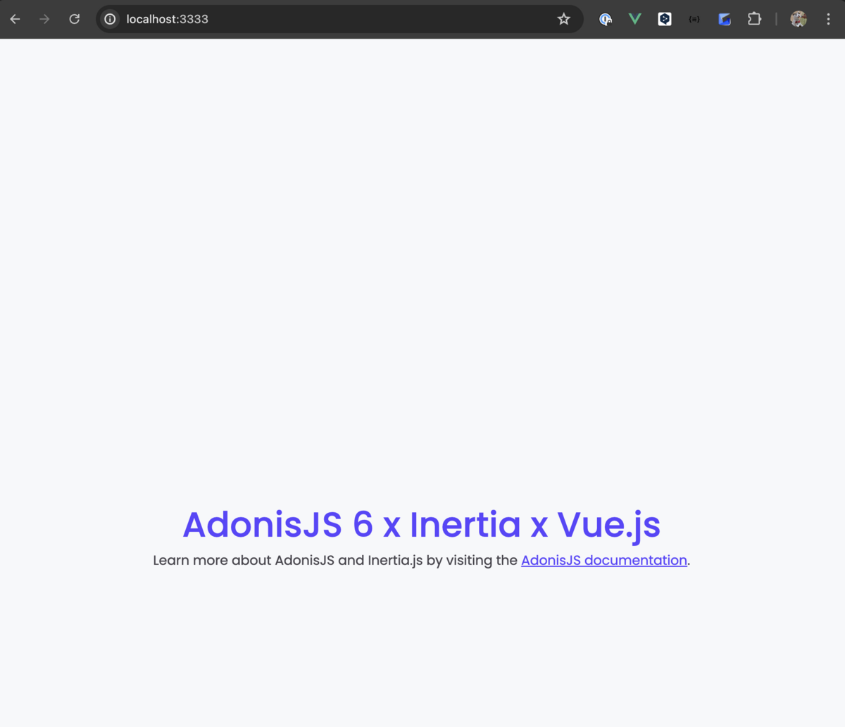 AdonisJSを試す（HelloWorld） - もがき系プログラマの日常
