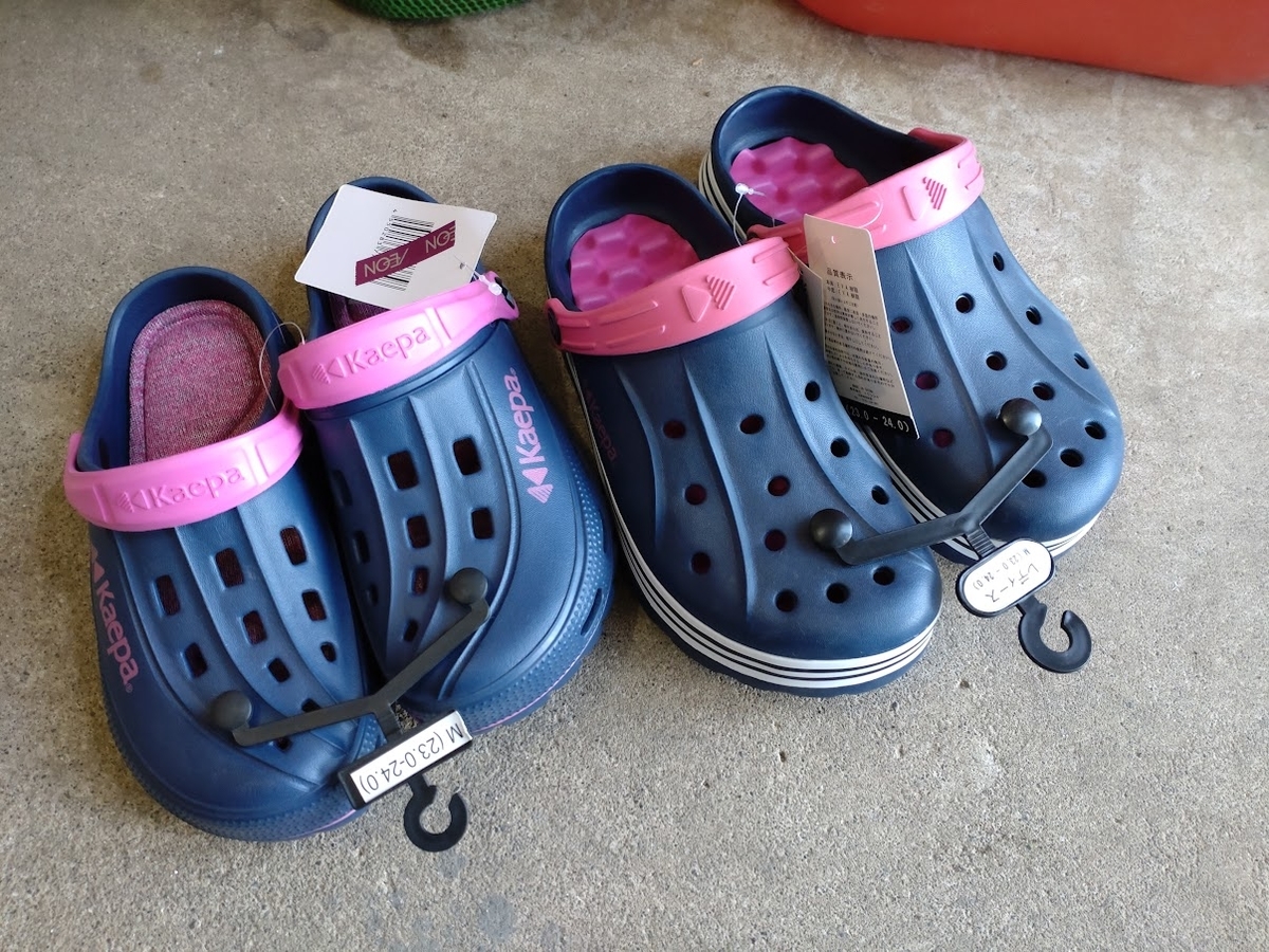 かーちゃんのサンダルを買った話。 - ここ掘れちんたろう！