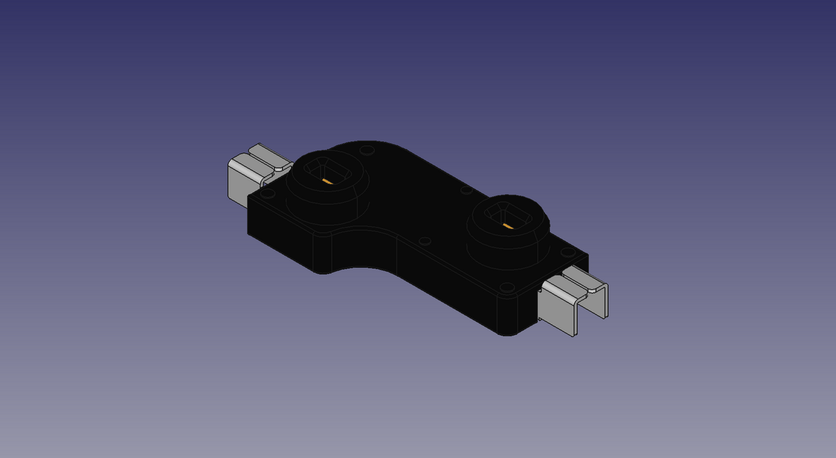 Kailh Choc V2 とソケットの 3D モデルを作った - koktoh の雑記帳