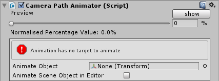 【Unity】 Camera Path Animatorの使い方 - koma blog