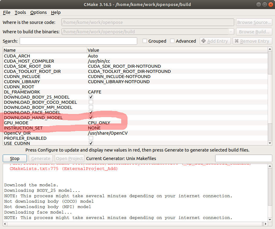 OpenposeをGPUのないUbuntu18にインストールして使えるようにしてみた - komeの備忘録