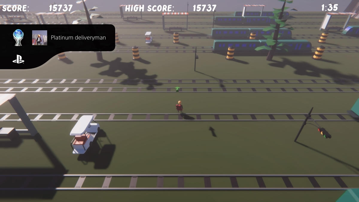 道路ゲーム2本立て（ROAD BUSTLE / CROSS KRUSH） - こ な げ ー R e t u r n s