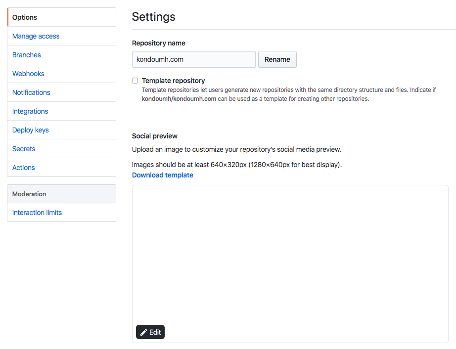 GitHub リポジトリの OGP (Social preview) 設定 - kondoumh のブログ