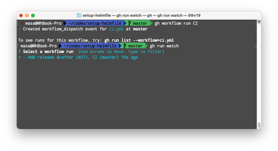 GitHub CLI に GitHub Actions 用コマンドが追加された - kondoumh のブログ