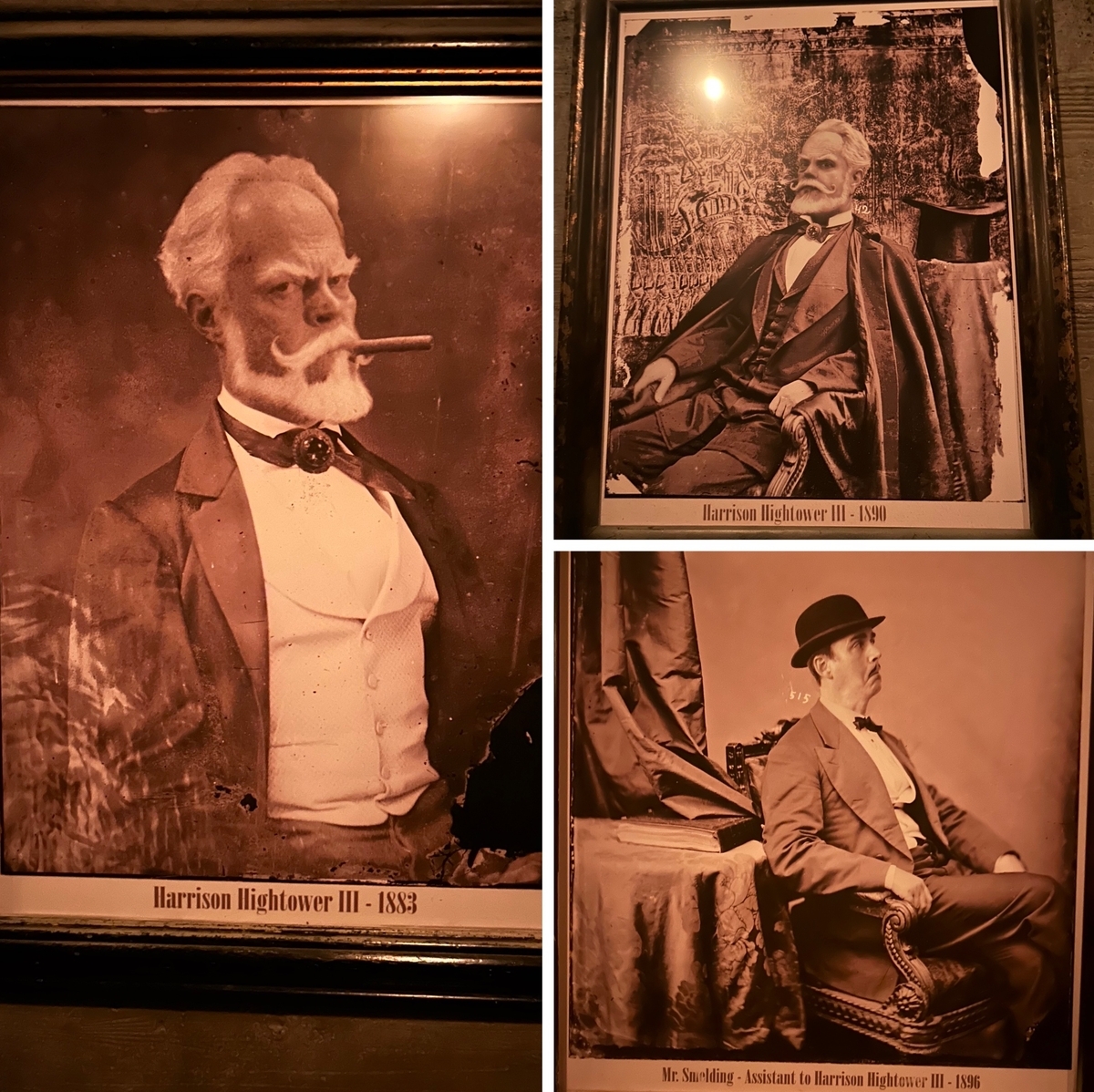 タワー・オブ・テラー内プロップス：ハイタワー三世の冒険・記念写真 - タワー・オブ・テラー：アトラクション内プロップス