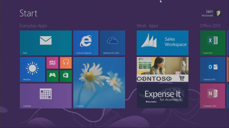 Microsoft demos Windows 8.1 Enterprise build 9415 at TechEd 2013 - 都内で ...
