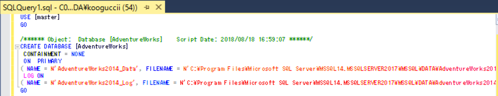 SQL Server Management Studio を触っていて、GO コマンドをみてふと Go のことを思い出したので、ちょっと勉強を ...