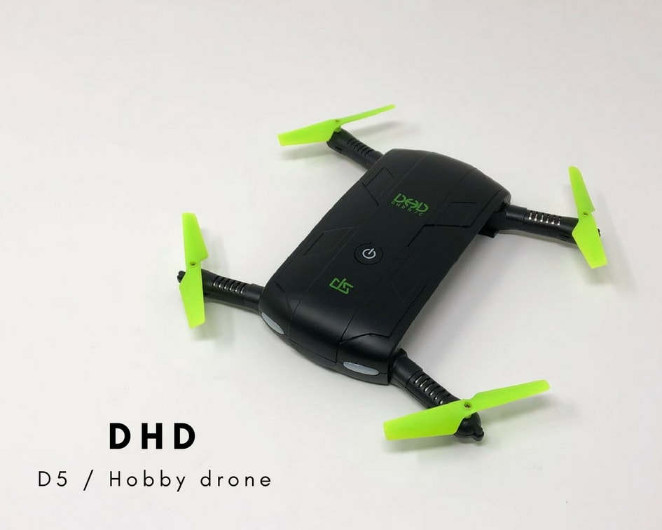 【レビュー】ポケットサイズのホビードローン「DHD D5」 - +ログ