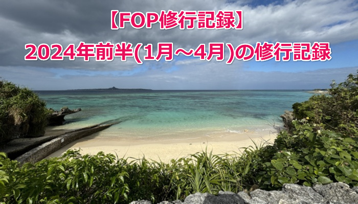 【FOP修行記録】2024年前半(1月～4月)の修行記録 - JAL修行、ときどき湯けむりの旅