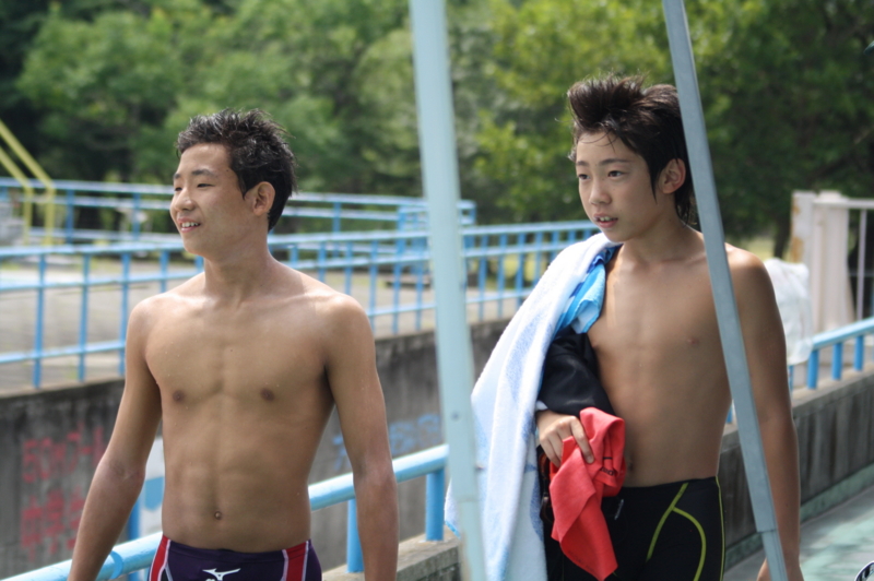 HALU 三泗地区 水泳競技新人大会 - HALU&SHIN swim record