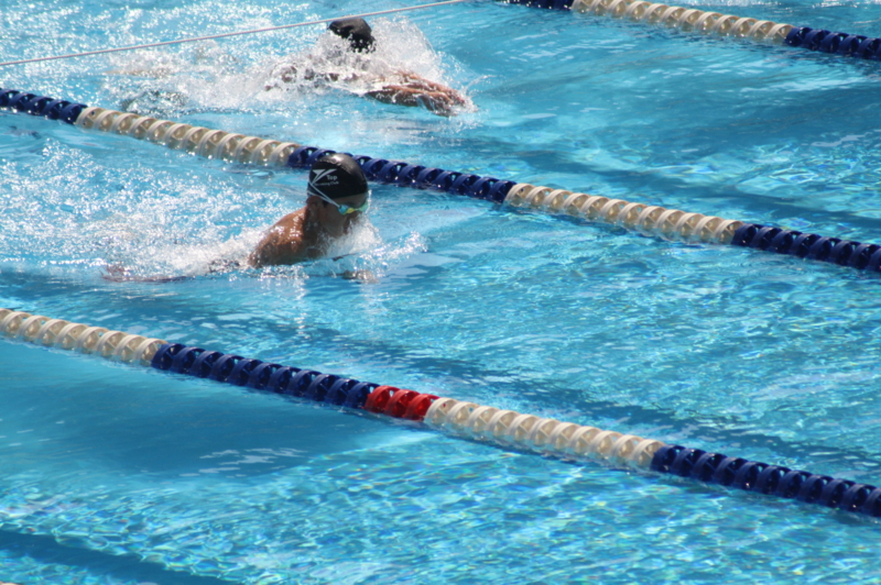 HALU＆SHIN 四日市 市民水泳大会 - HALU&SHIN swim record