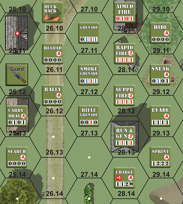 Compass Games Combat! インストラクション 1/3 カード&オーダーフェイズ - ゲームの醍醐味