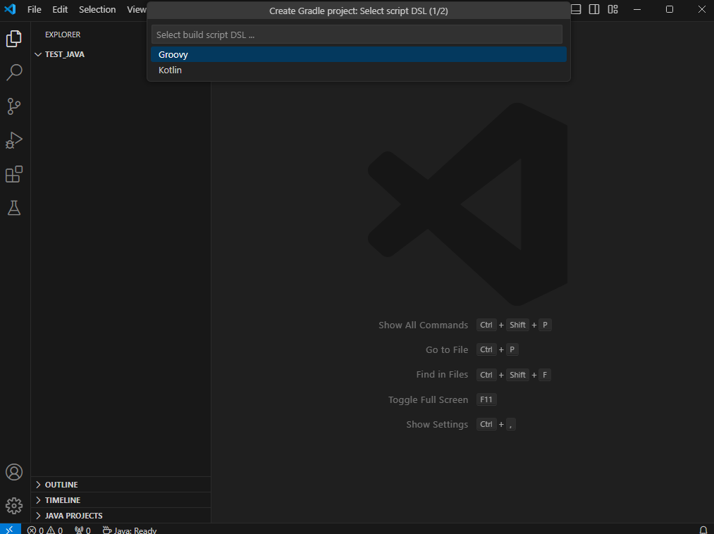 Windows + Visual Studio Code + OpenJDKで"Hello World" - locust tree