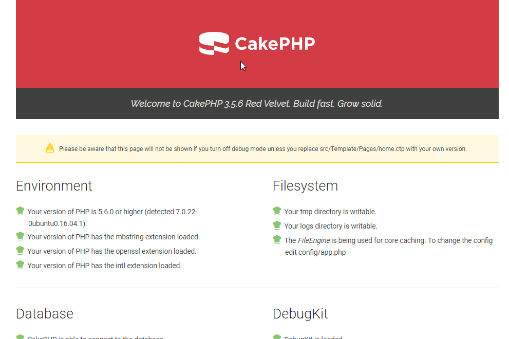 CAKEPHPのDatabase Error - 寝て起きて寝て