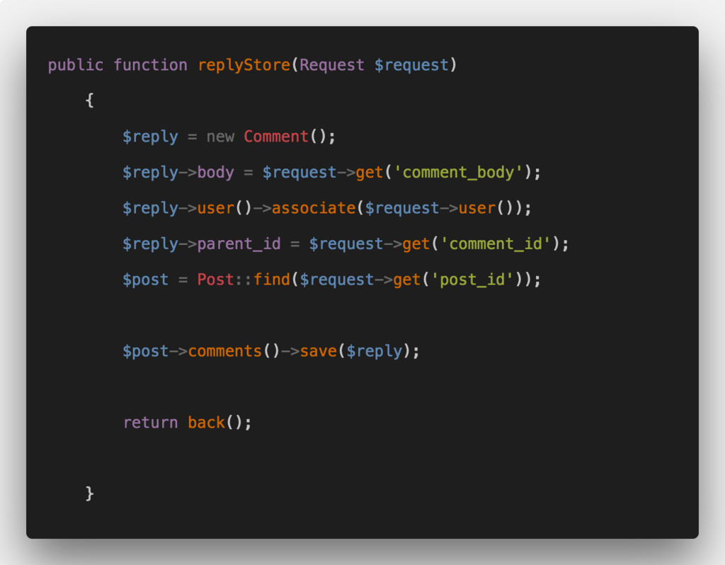 How To Create Comment Nesting In Laravel From Scratch - krunallathiya21 ...