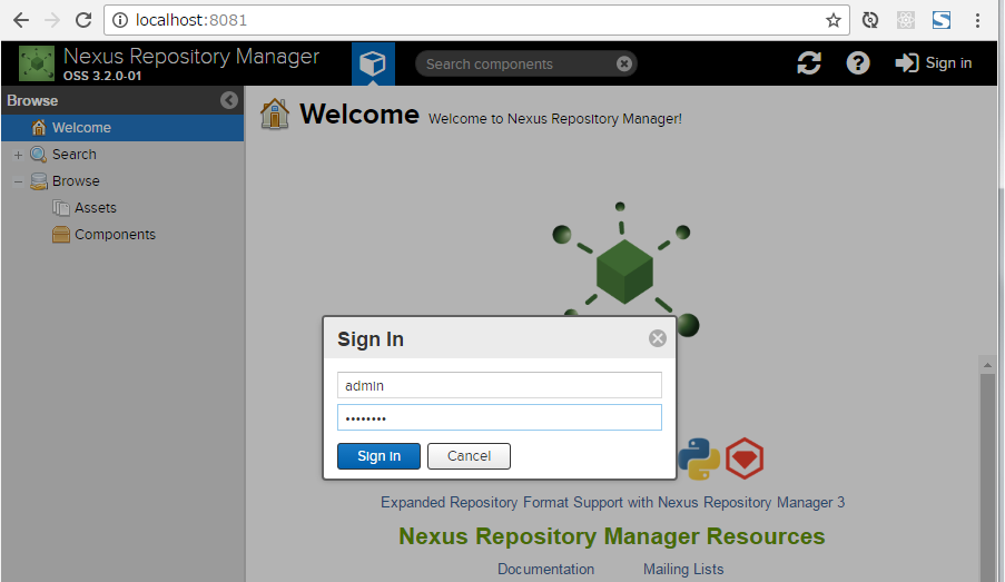 共有ライブラリを管理するために Sonatype の Nexus Repository Manager OSS を使用する ( その25 ...