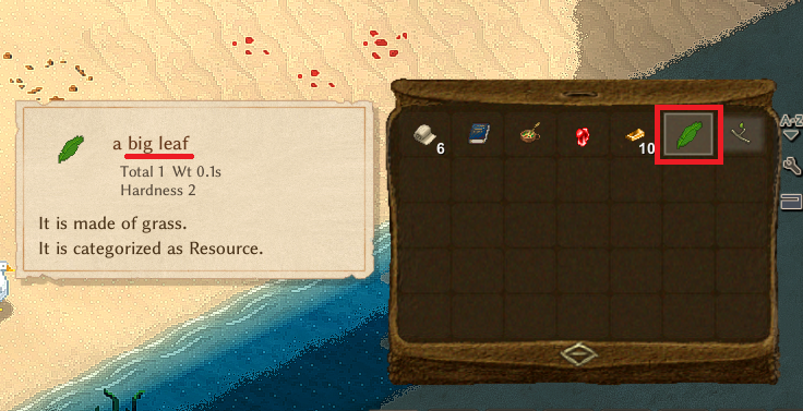 【Elin】How to obtain ”big leaf” and ”needle" - 雑記