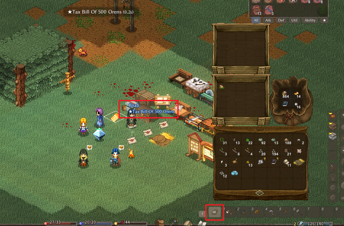 【Elin】How to pay tax and how to take "tax chest" home - 雑記