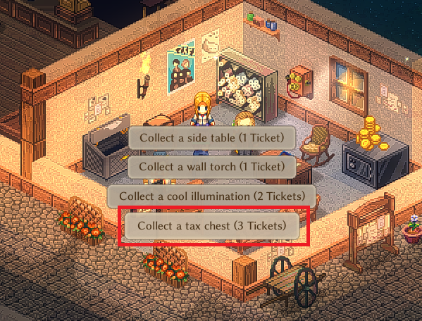 【Elin】How to pay tax and how to take "tax chest" home - 雑記