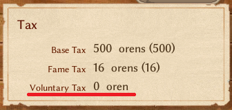 【Elin】How to pay tax and how to take "tax chest" home - 雑記