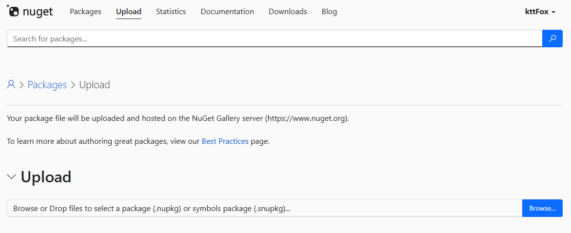 Nugetパッケージの公開 - kttFox’s diary